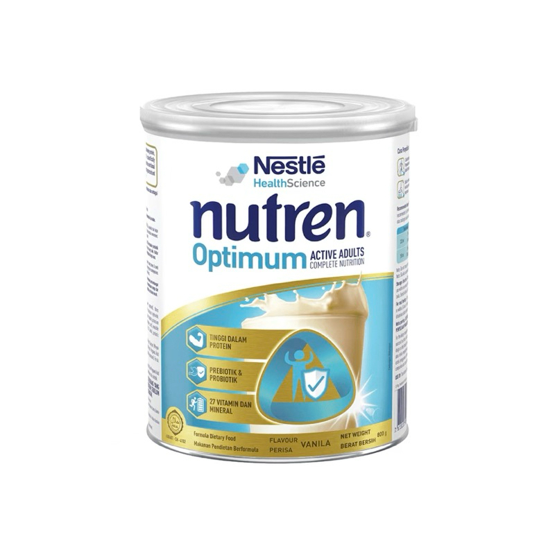 Nestle Nutren Optimum 800Gram（Exp 8/2025）Active Adults | Shopee Malaysia