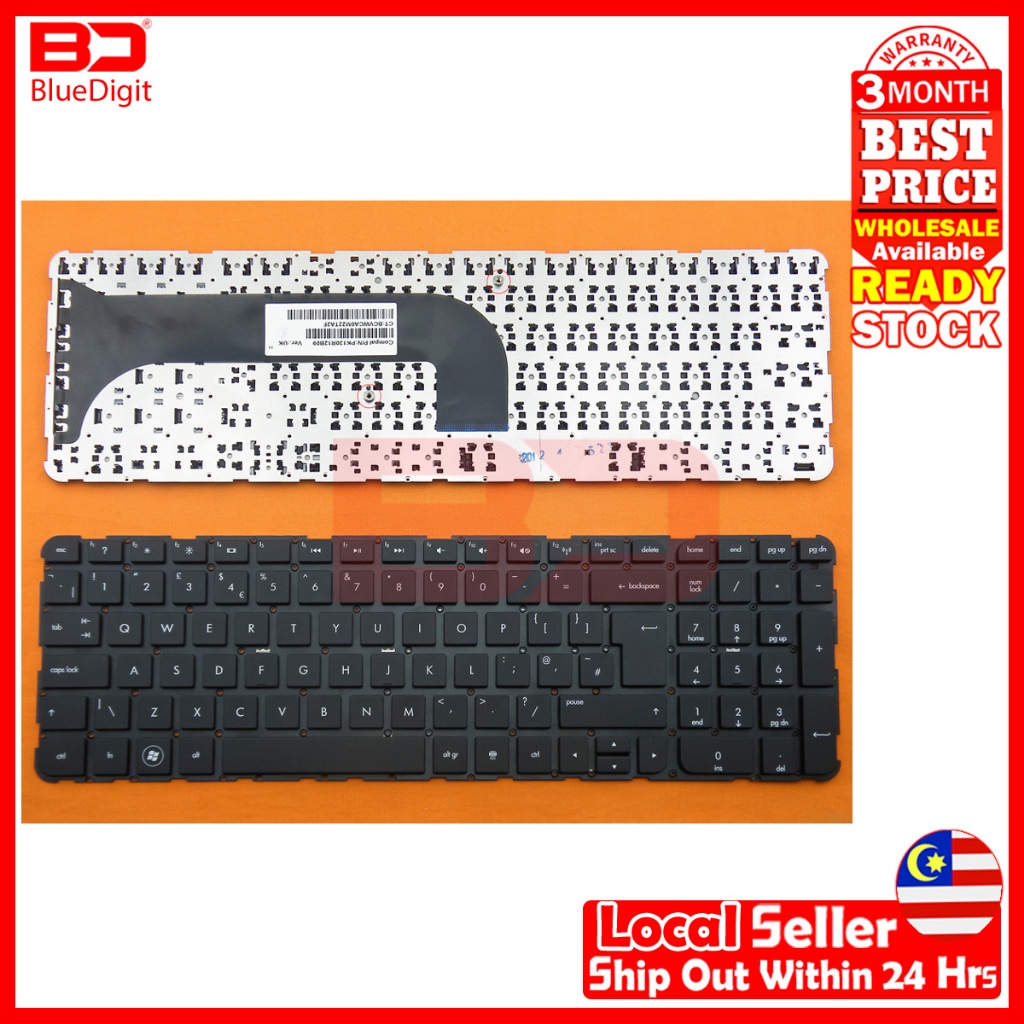 Hp Pavilion ENVY M6 M6-1000 M6-1100 M6-1200 Series / PK130U92B06 (Black ...