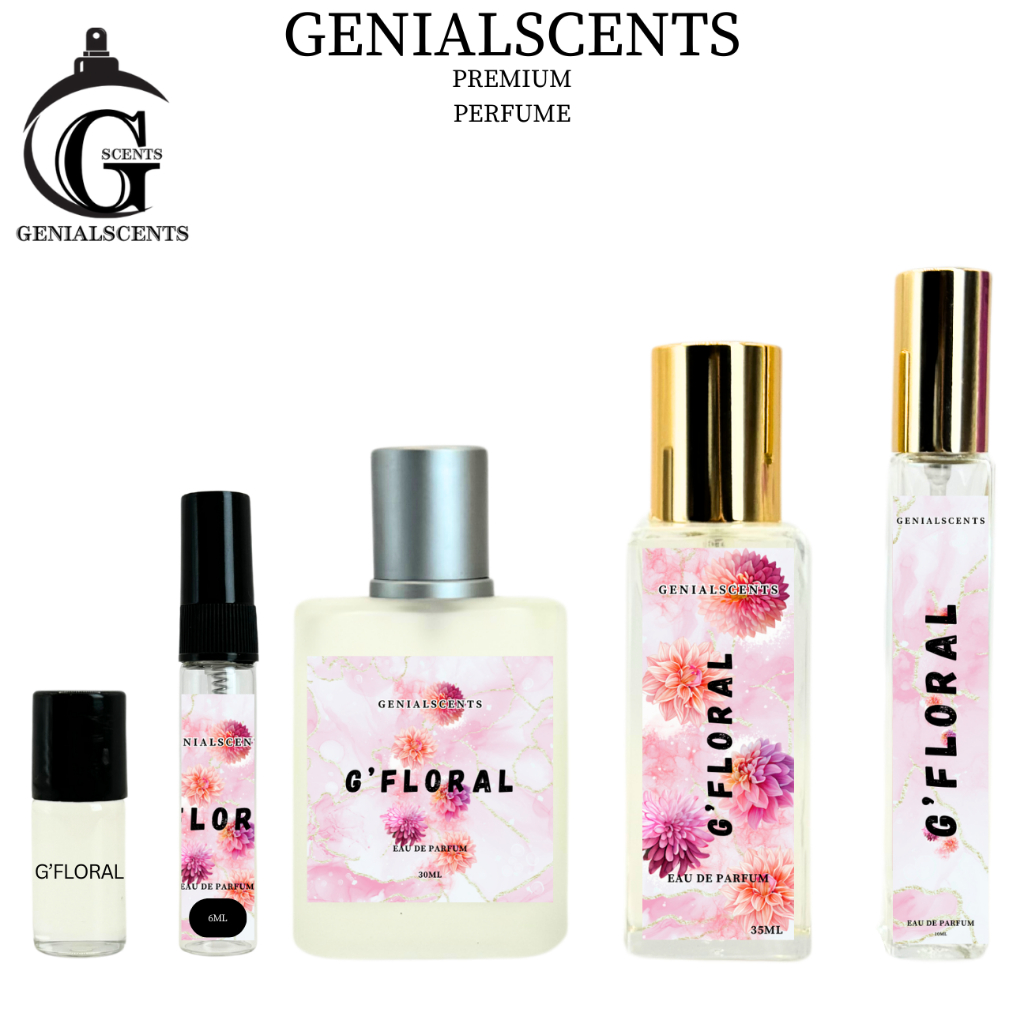 GENIALSCENTS G'FLORAL Perfume Women Minyak Wangi Perempuan Pewangi ...
