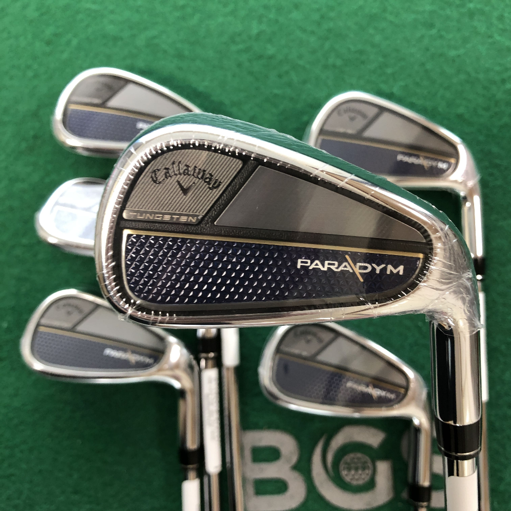 Callaway PARADYM Irons set 6-9,P,52 N.S.PRO ZELOS 7 FlexS New | Shopee ...