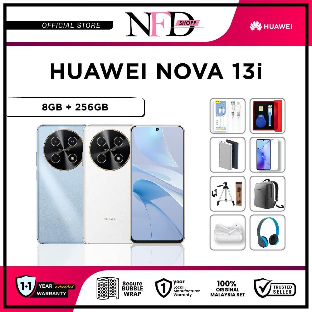 HUAWEI Nova 13i [8GB RAM 256GB ROM] - Original HUAWEI Malaysia | Shopee Malaysia