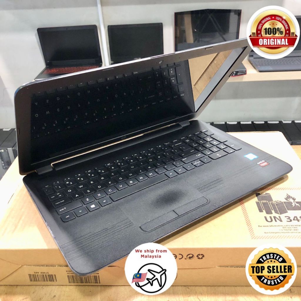 HP TPN-C125 i5 + Radeon Graphics Gaming Laptop 100% Original Use ...