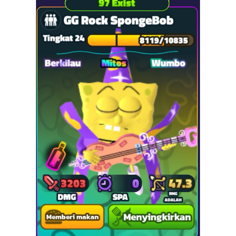 GG Rock Spongebob Spongebob Tower Defense | Shopee Malaysia