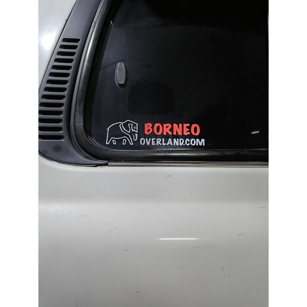 BorneoOverland.com Car Decal Sticker for Expedition Overland Offroad ...