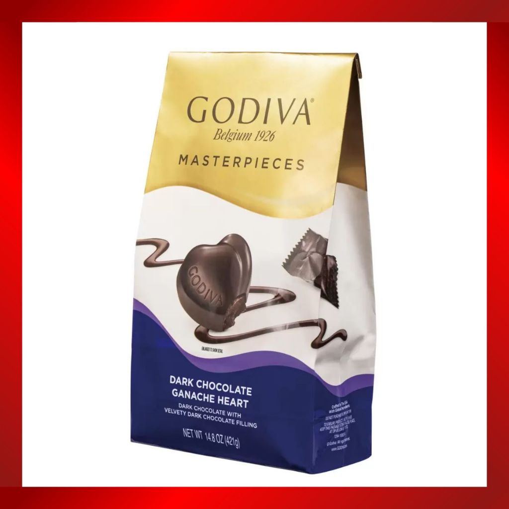 Godiva Masterpieces Dark Heart Bag chocolate 421g | Shopee Malaysia