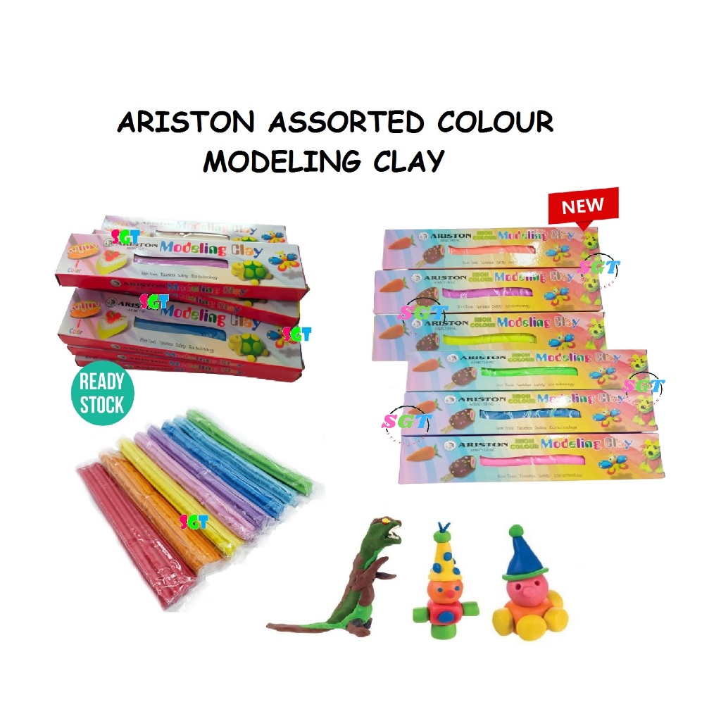 ARISTON Assorted Colour Modeling Clay - 1 Piece | Shopee Malaysia