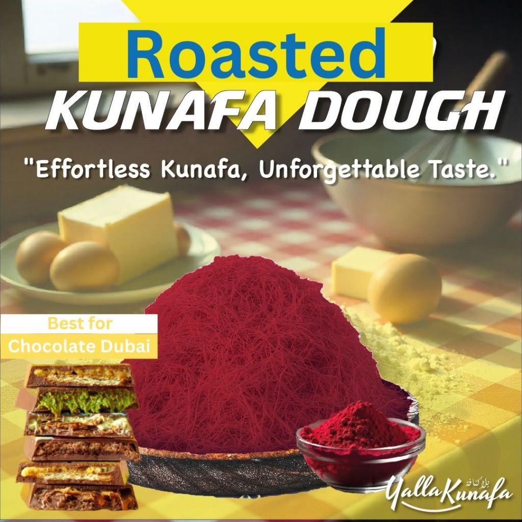 Roasted Kunafa Dough / Pastry Kunafa / Kunafa Raw Red Velvet 500g - 1Kg ...