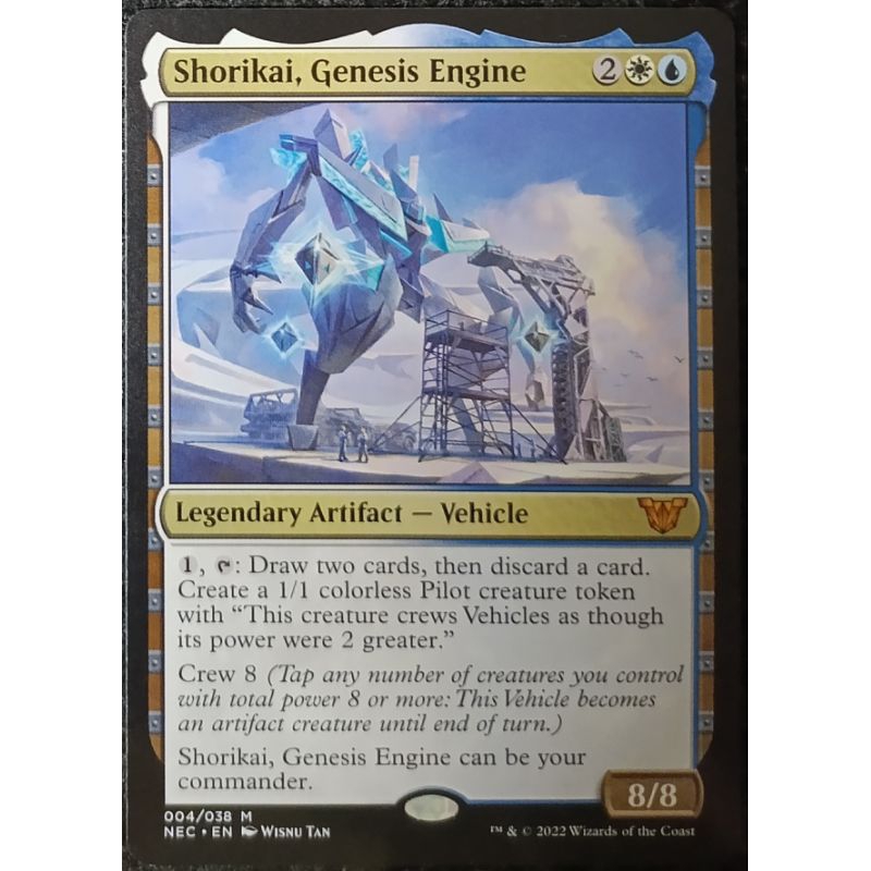 Magic The Gathering : Shorikai, Genesis Engine Mythic-Rare Kamigawa ...
