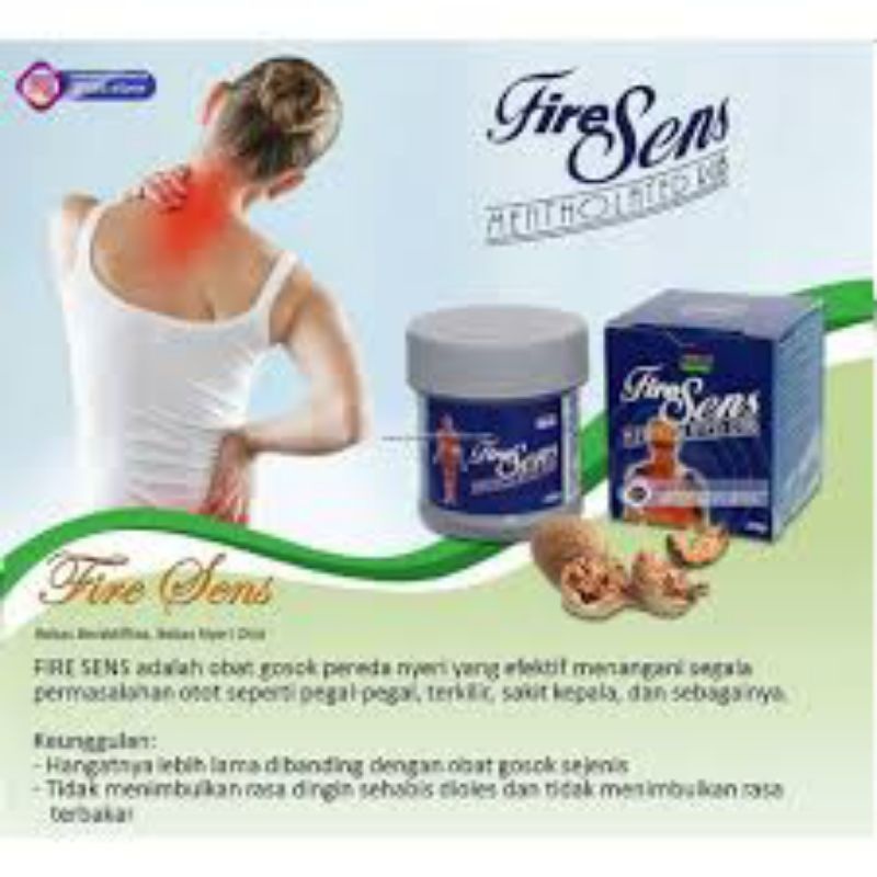 CNI Fire-Sens Balm Mentholated Rub 25 GRAM - For massage, muscle ...