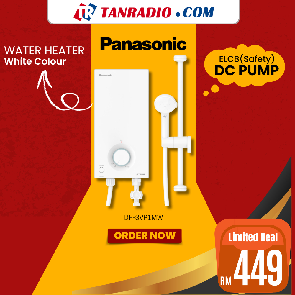 【CHEAPEST DEAL】Panasonic DC Pump Instant Water Heater, 3.6kW, Mesin ...