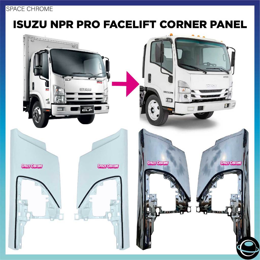 ISUZU NLR NPR PRO CORNER PANEL FACELIFT NEW MODEL BARU 2021YEAR ISUZU ...
