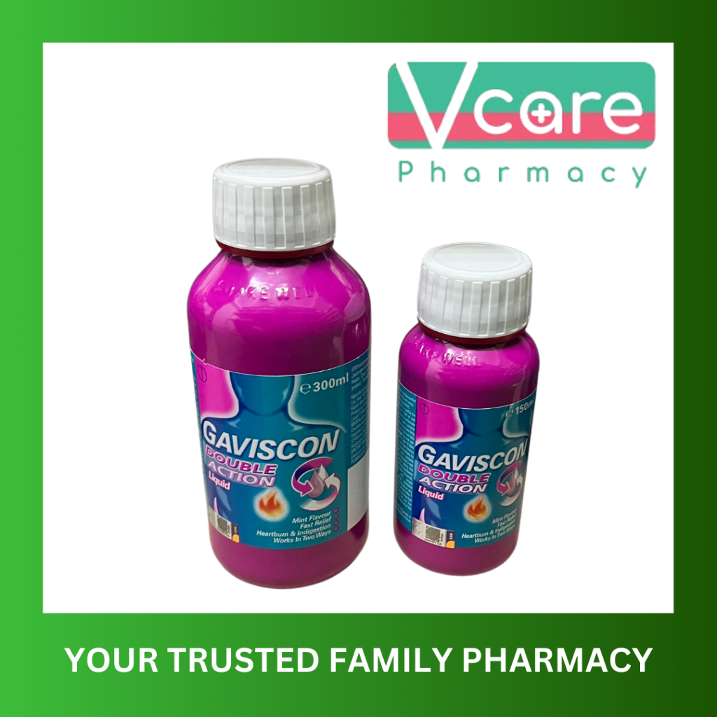 GAVISCON DOUBLE ACTION LIQUID 150ML/300ML (Limited Offer) | Shopee Malaysia