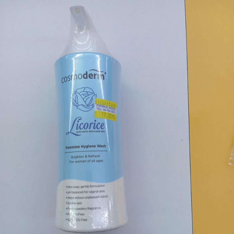 Cosmoderm Licorice with lactic acid and aloe Vera. | Shopee Malaysia