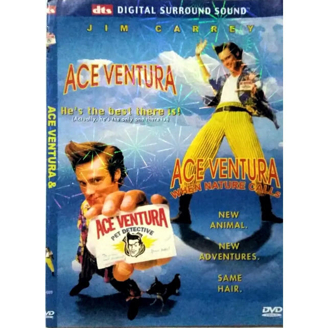 ACE VENTURA 1 & 2 (2 IN 1 DVD) | Shopee Malaysia