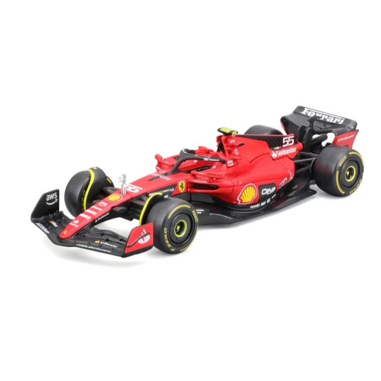BBURAGO Burago 1:43 Ferrari F1 Racing SF-23 #55 Die Cast Car Models ...