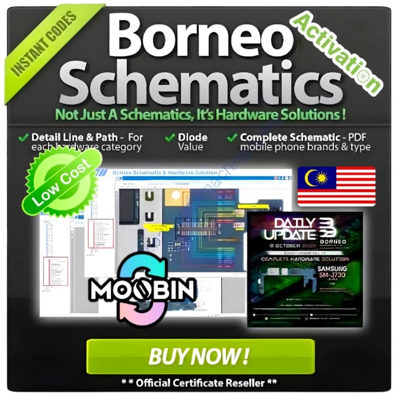 Borneo Schematic and hardware solution | Shopee Malaysia