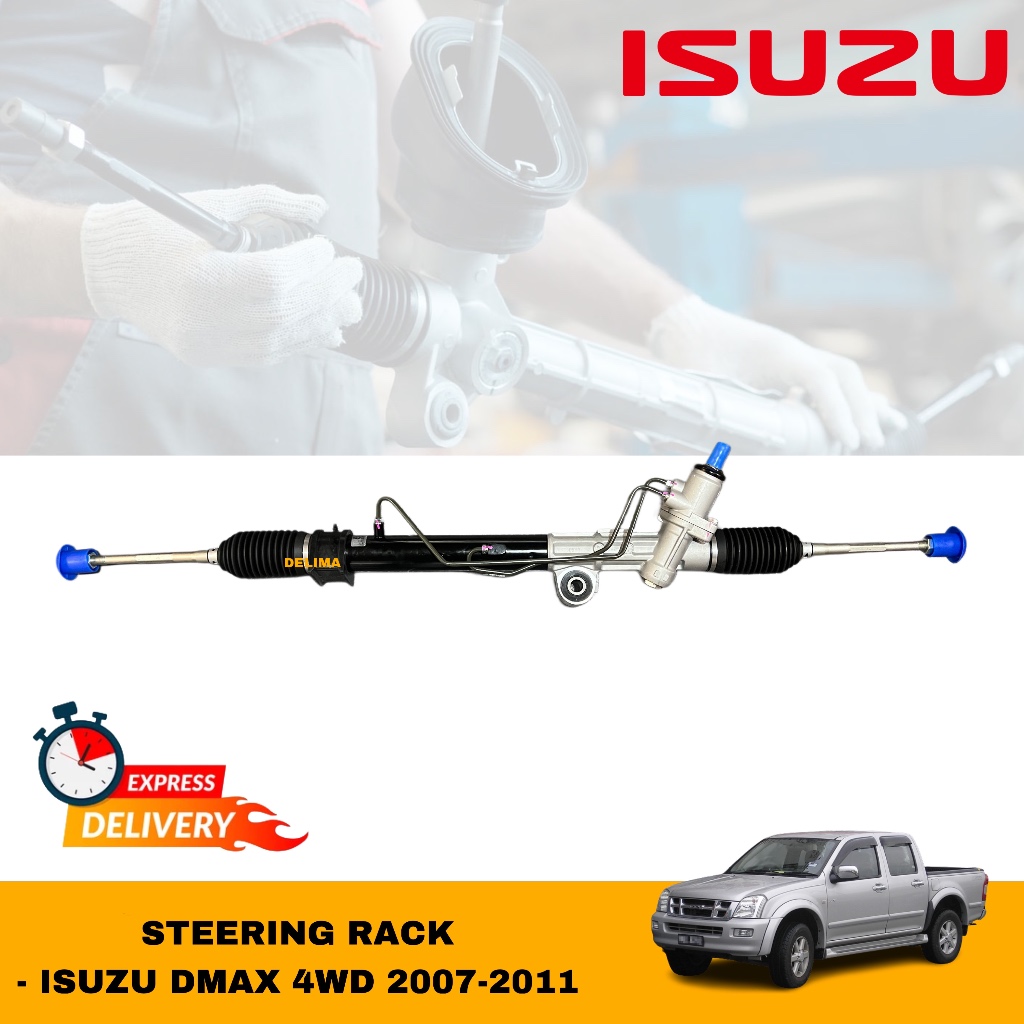 Steering rack ISUZU DMAX iteq 2007-2011 4WD steering rack 4x4 | Shopee ...