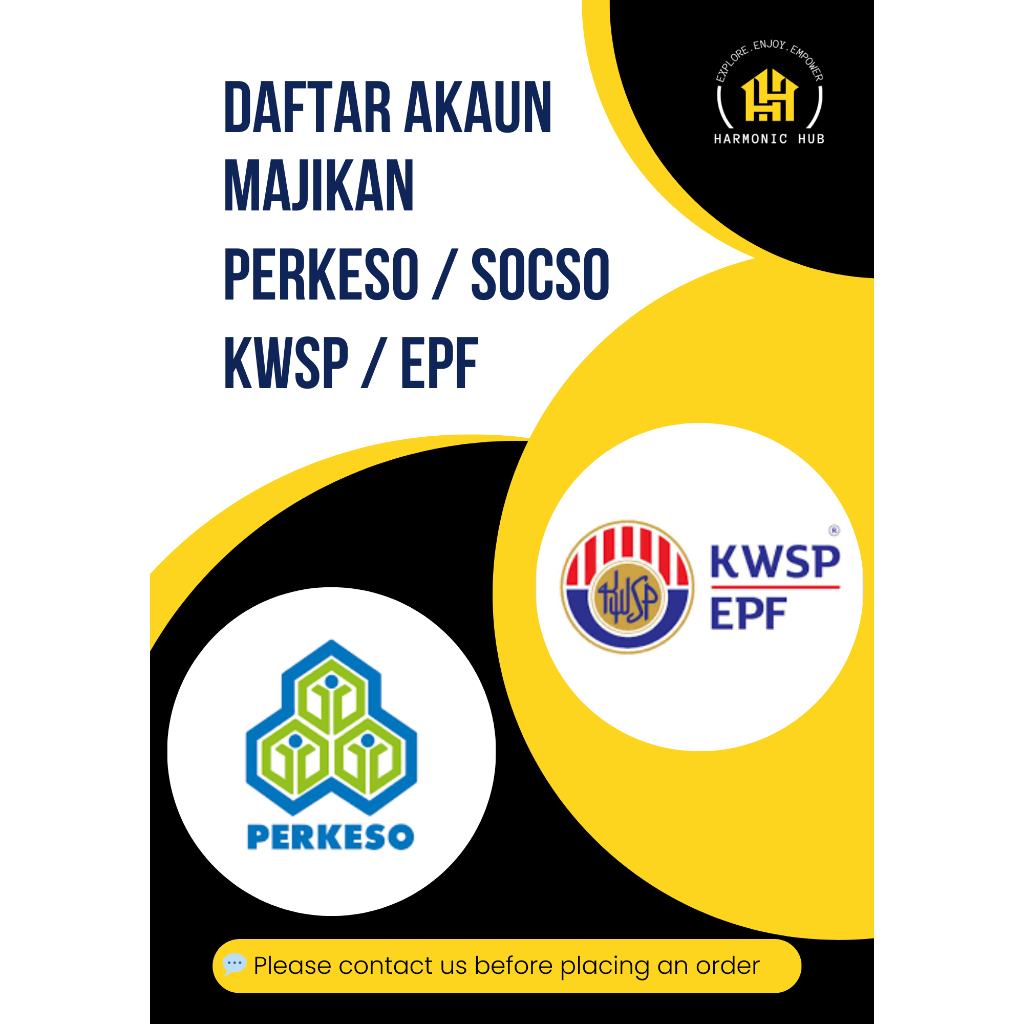 PERKHIDMATAN DAFTAR AKAUN KWSP MAJIKAN, AKAUN PERKESO MAJIKAN ...