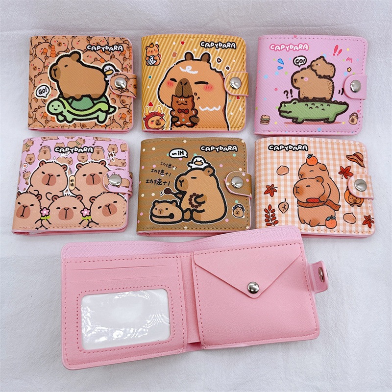 Capybara kids wallet, dompet capybara budak , 卡皮巴拉钱包硬币零钱包 | Shopee Malaysia