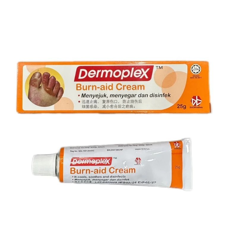 DERMOPLEX BURN AID CREAM 25 g | Shopee Malaysia