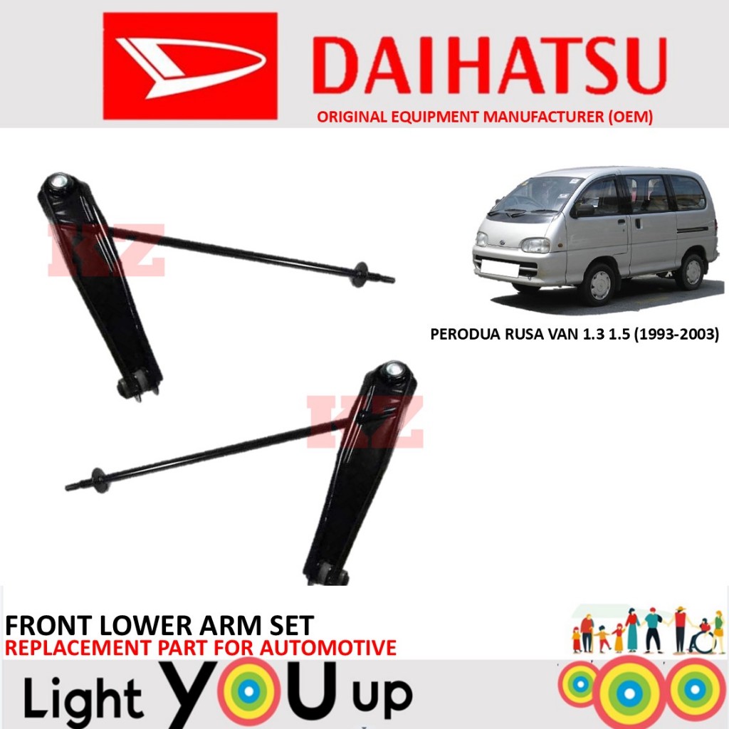PERODUA RUSA VAN 1.3 1.5 DAIHATSU HIJET S89 1993-2003 FRONT LOWER ARM ...