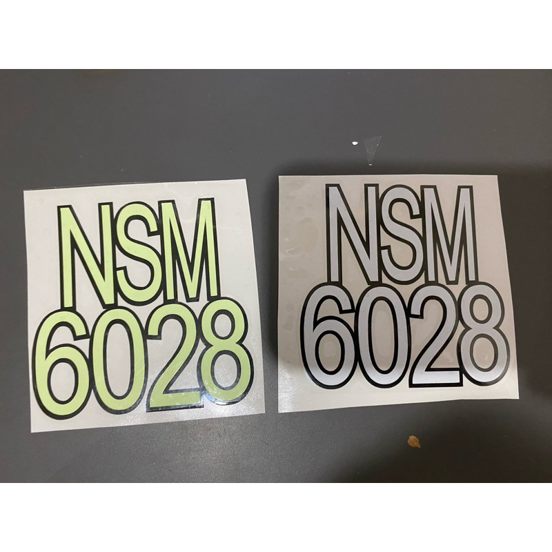 number nombor STICKER NO PLATE DEPAN MOTOR 2layer type 19 | Shopee Malaysia