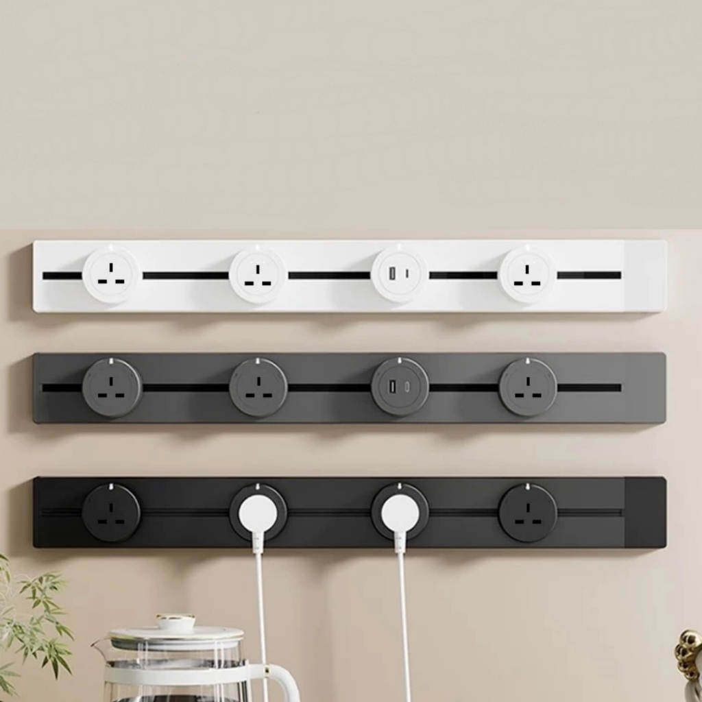 Power Track Socket Switch 32A Power Line/ Multi/ USB With LED Power ...
