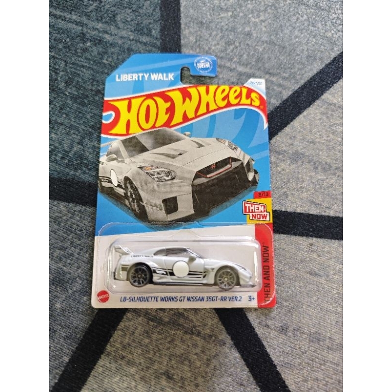 Hot Wheels Nissan GT-R35 Liberty Walk Ver.2 LB-Silhouette Works (Grey ...