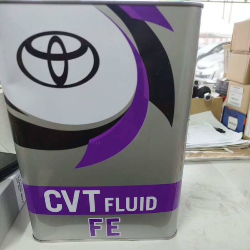 TOYOTA CVT Fluid FE Gear Oil 4L - 08886-81875 (100% ORIGINAL) | Shopee ...