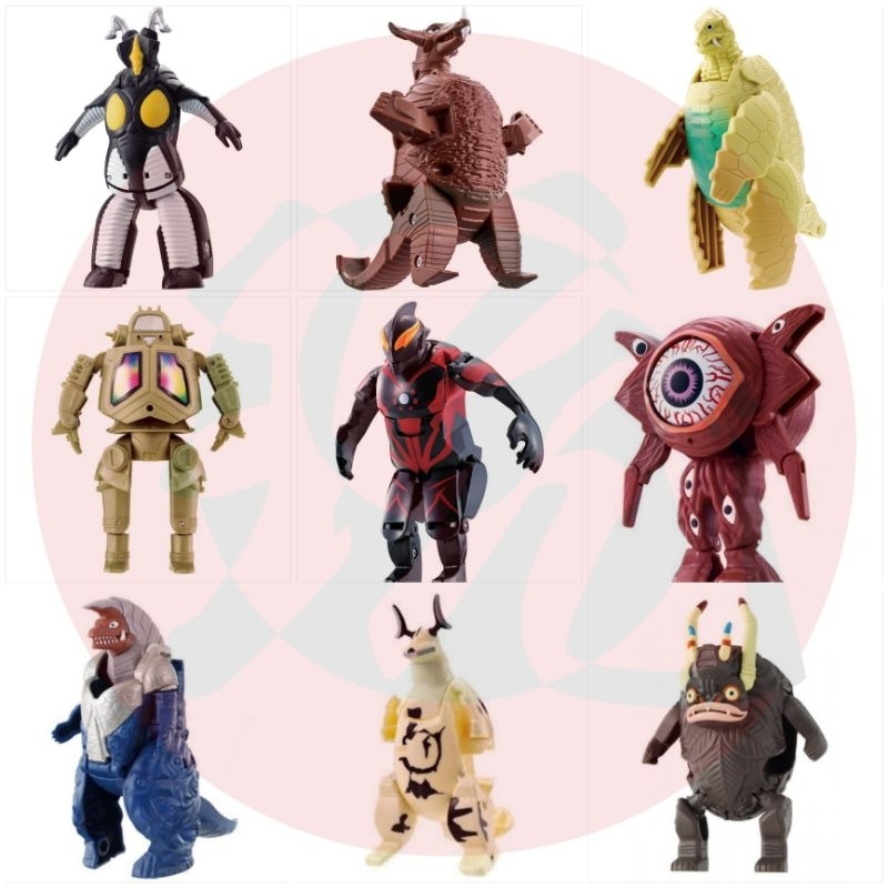 (OneG Den) Bandai Ultraman EG Ultra Egg Alien Baltan, Golza Ultra ...