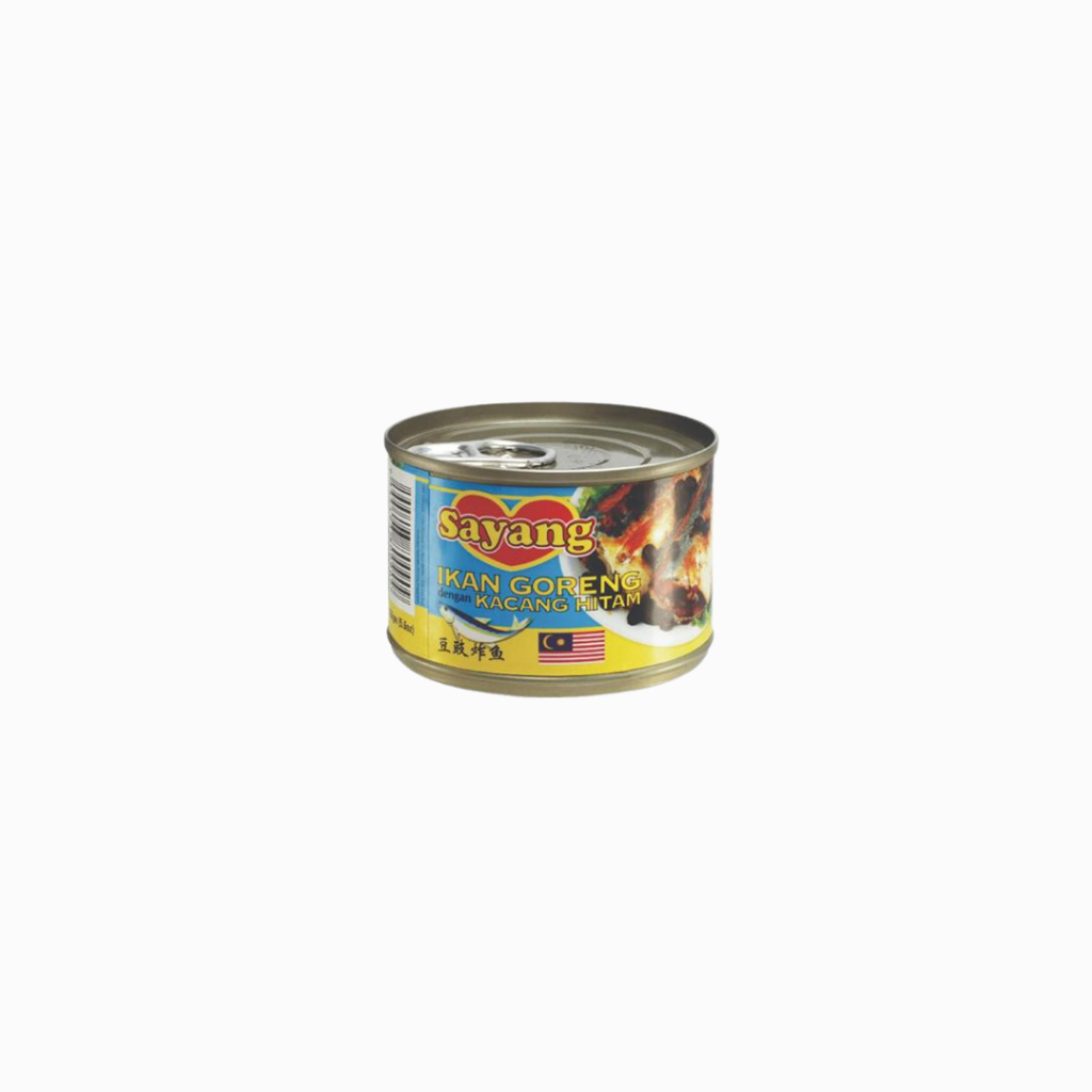 SAYANG FRIED FISH WITH BLACK BEANS (TAUSI) 155G | Shopee Malaysia