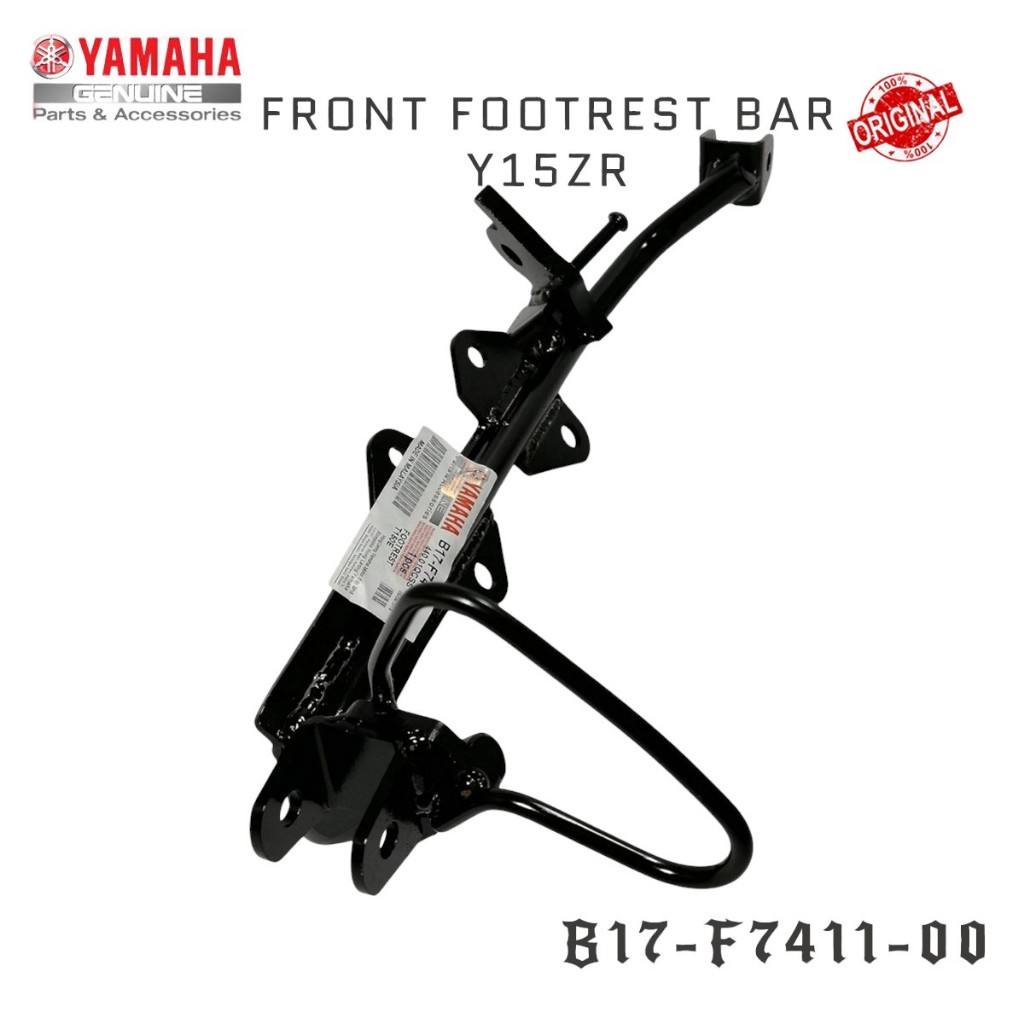 YAMAHA Y15ZR Front Footrest Bar 100% ORIGINAL B17-F7411-00 Besi Pemijak Depan BESI KAKI PIJAK ...