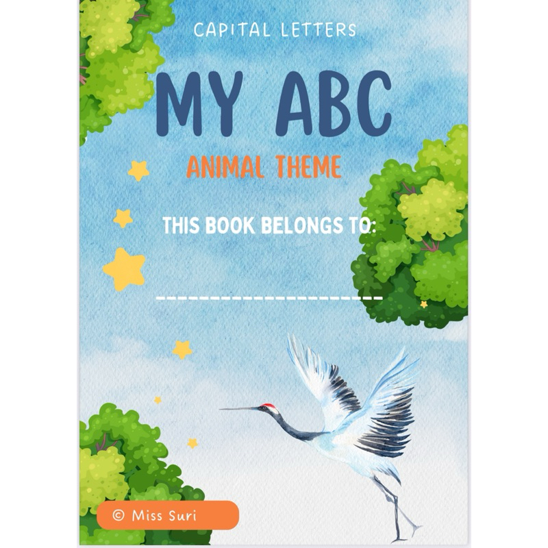 ABC Tracing Book (PDF) – Fun Alphabet Learning for Kids (3-6 Years Old ...