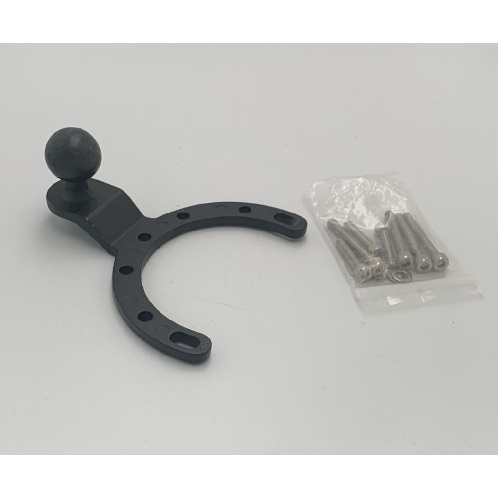 NSTAR!! Motorcycle Gas Tank Base with 1 Inch Ball Mount for Mount for ...