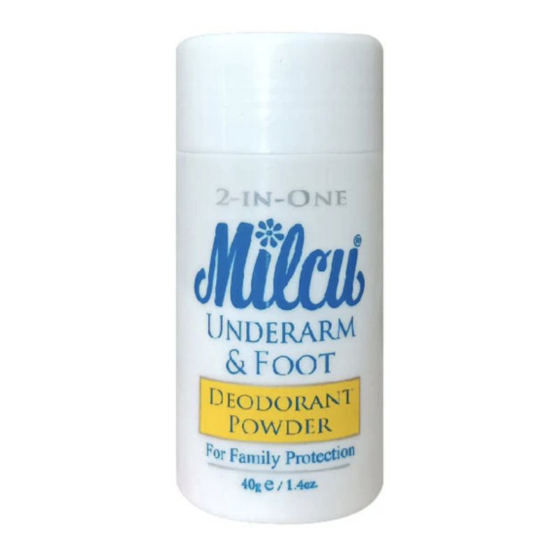 MILCU UNDERARM & FOOT DEODORANT POWDER | Shopee Malaysia