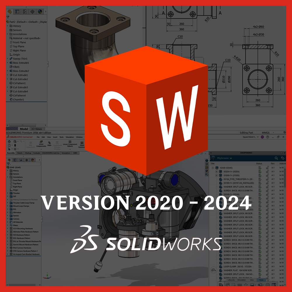 💻 SOLIDWORKS Premium 2025 - 2020 [Full Installation] | Shopee Malaysia