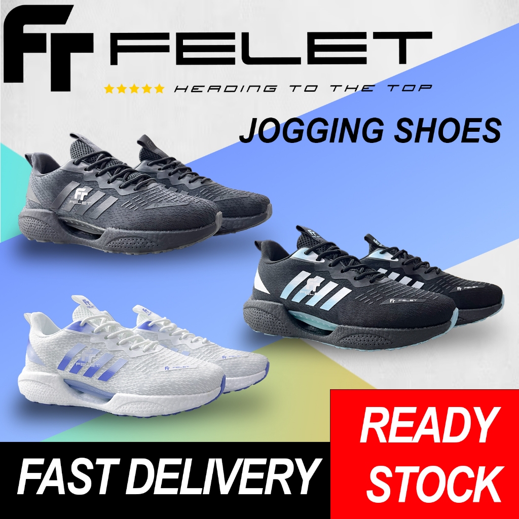【Original】Felet Jogging Shoes JS5034 JS5035 JS5036 High Quality Unisex ...