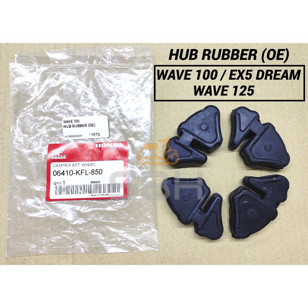 HUB RUBBER ##GETAH HUB - WAVE 100 / EX5 DREAM / WAVE 125 (OE) | Shopee ...