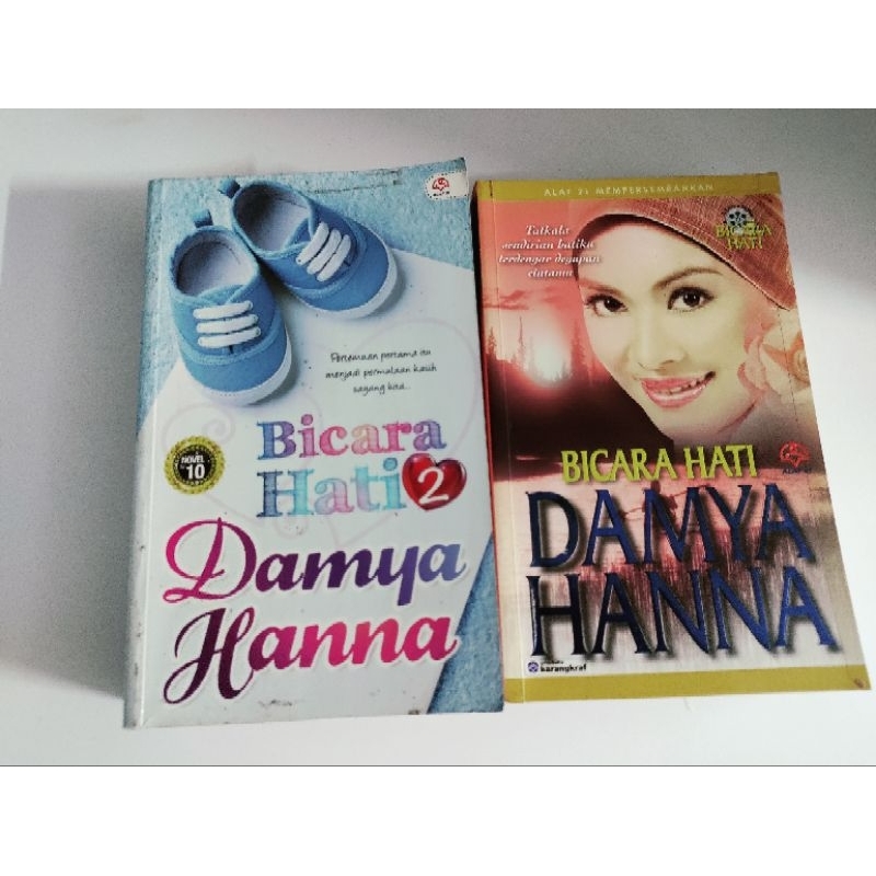Bicara hati & bicara 2 (combo) - damya hanna preloved | Shopee Malaysia