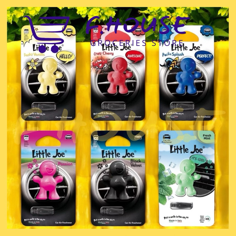 Little Joe 3D Fresh Mint/Funky Vanilla/Black Velvet/Pacific Splash ...