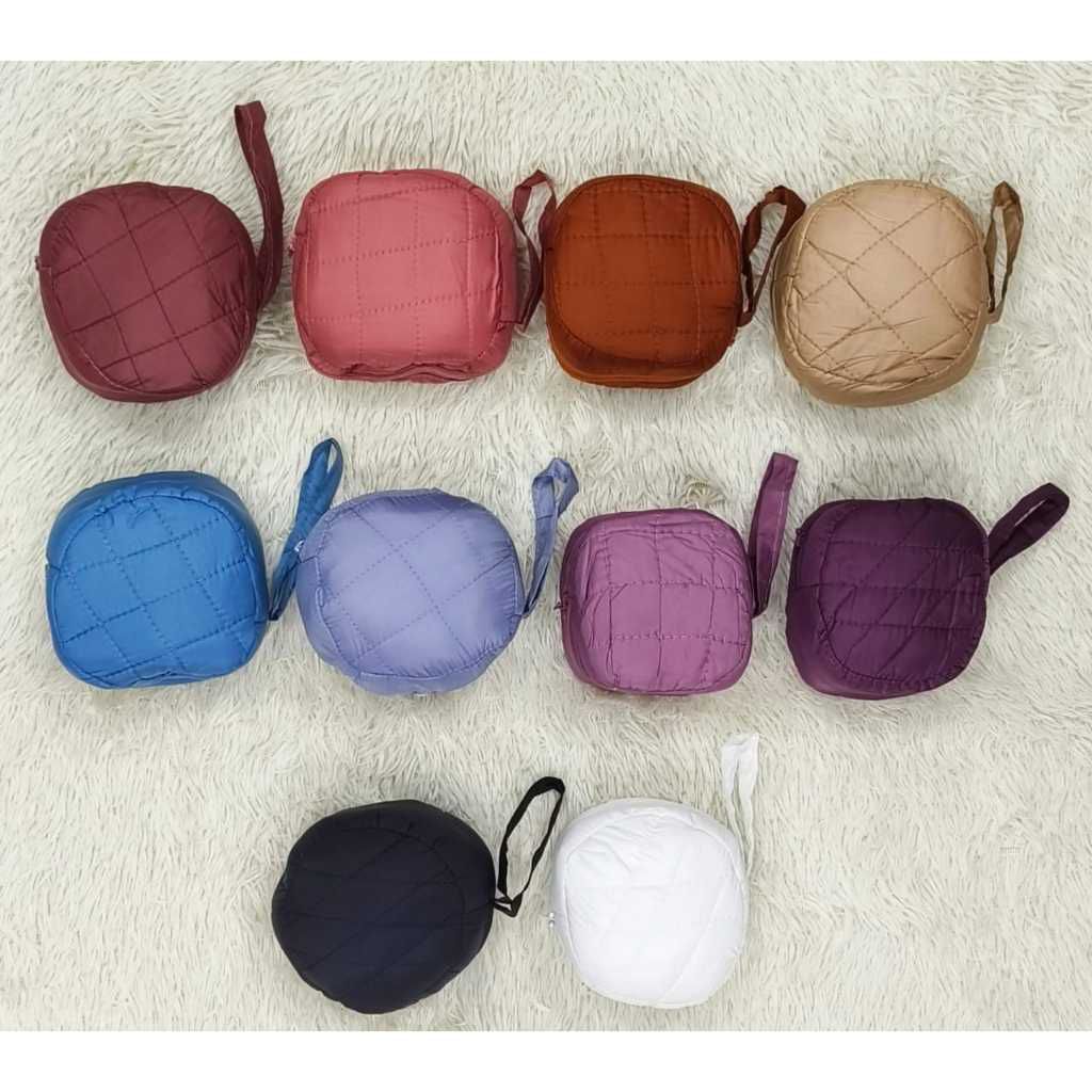Telekung Dewasa dan MINI Travel Mini Size Pouch Parachute Premium ...