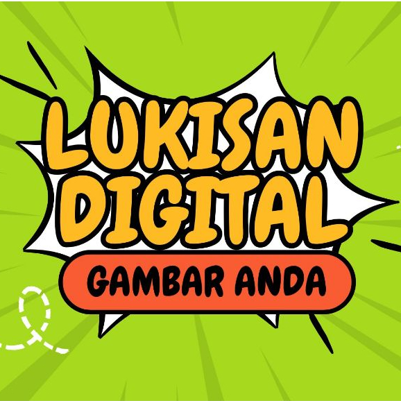Lukisan Potrait Digital | Self - Potraits Digital Drawing | Lukisan ...