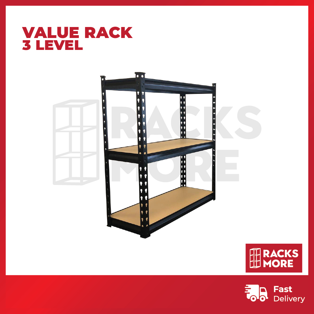 3 Tier Multipurpose Value Rack Heavy Duty Metal Rack Shelf Kitchen Home ...