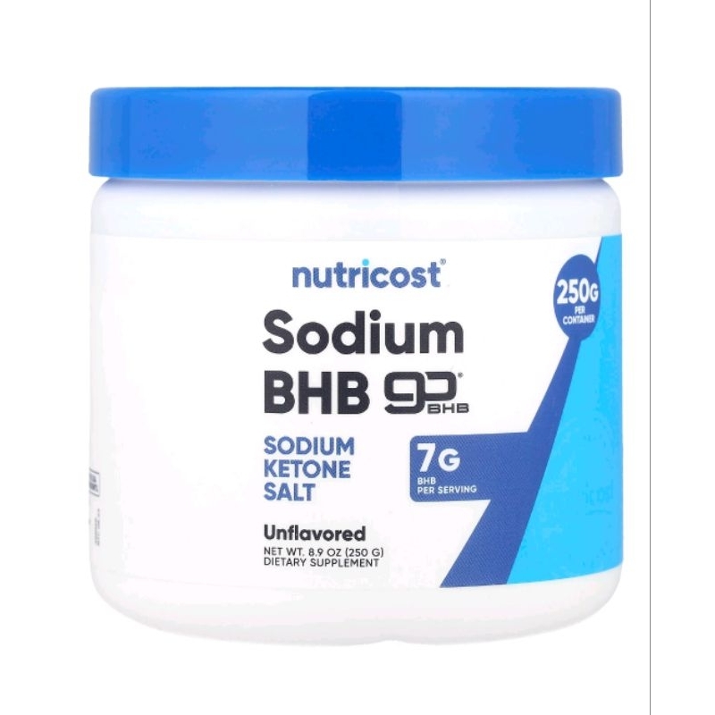 NUTRICOST Sodium BHB Sodium Ketone Salt 250g | Shopee Malaysia