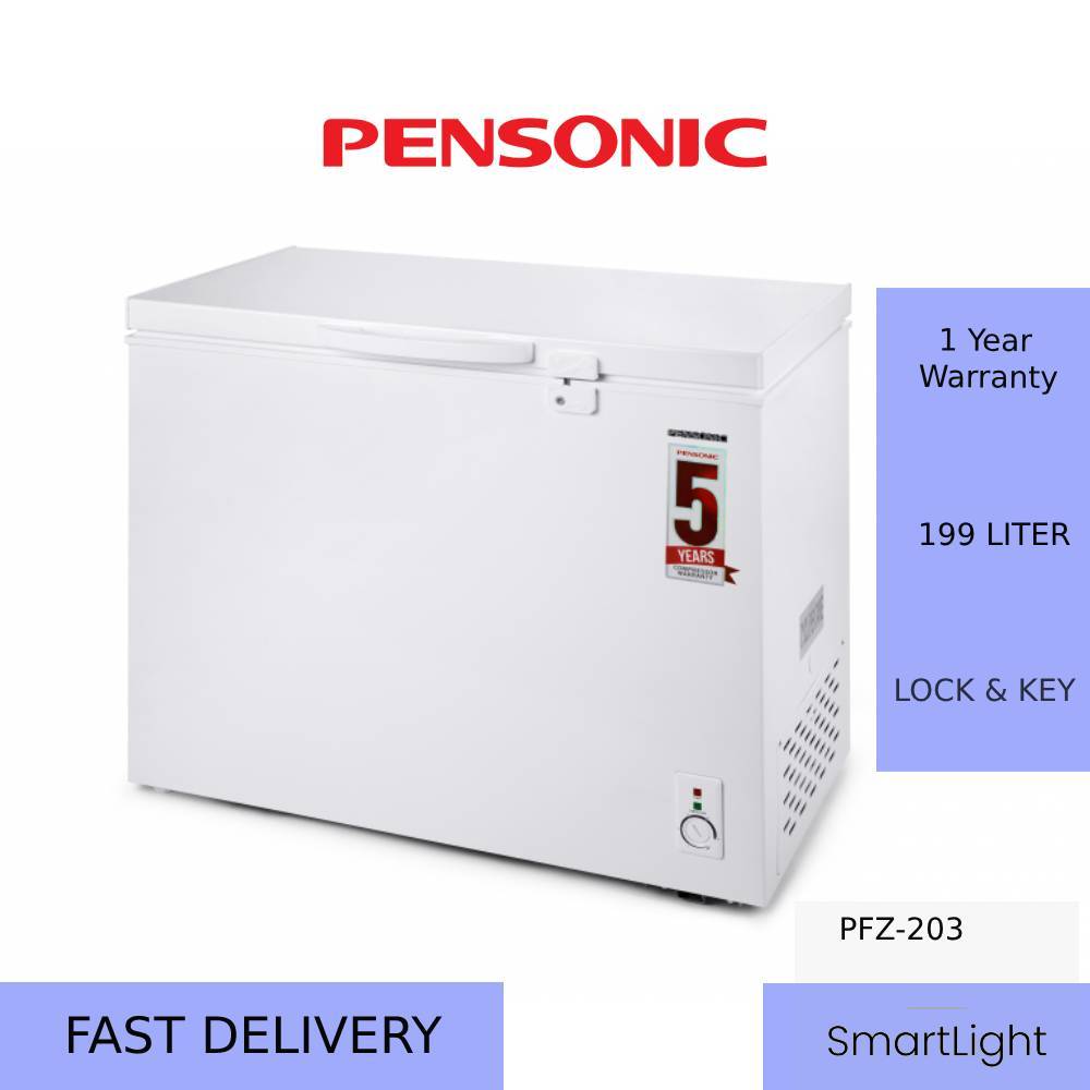 PENSONIC CHEST FREEZER PFZ-203 PFZ203 200L | Shopee Malaysia