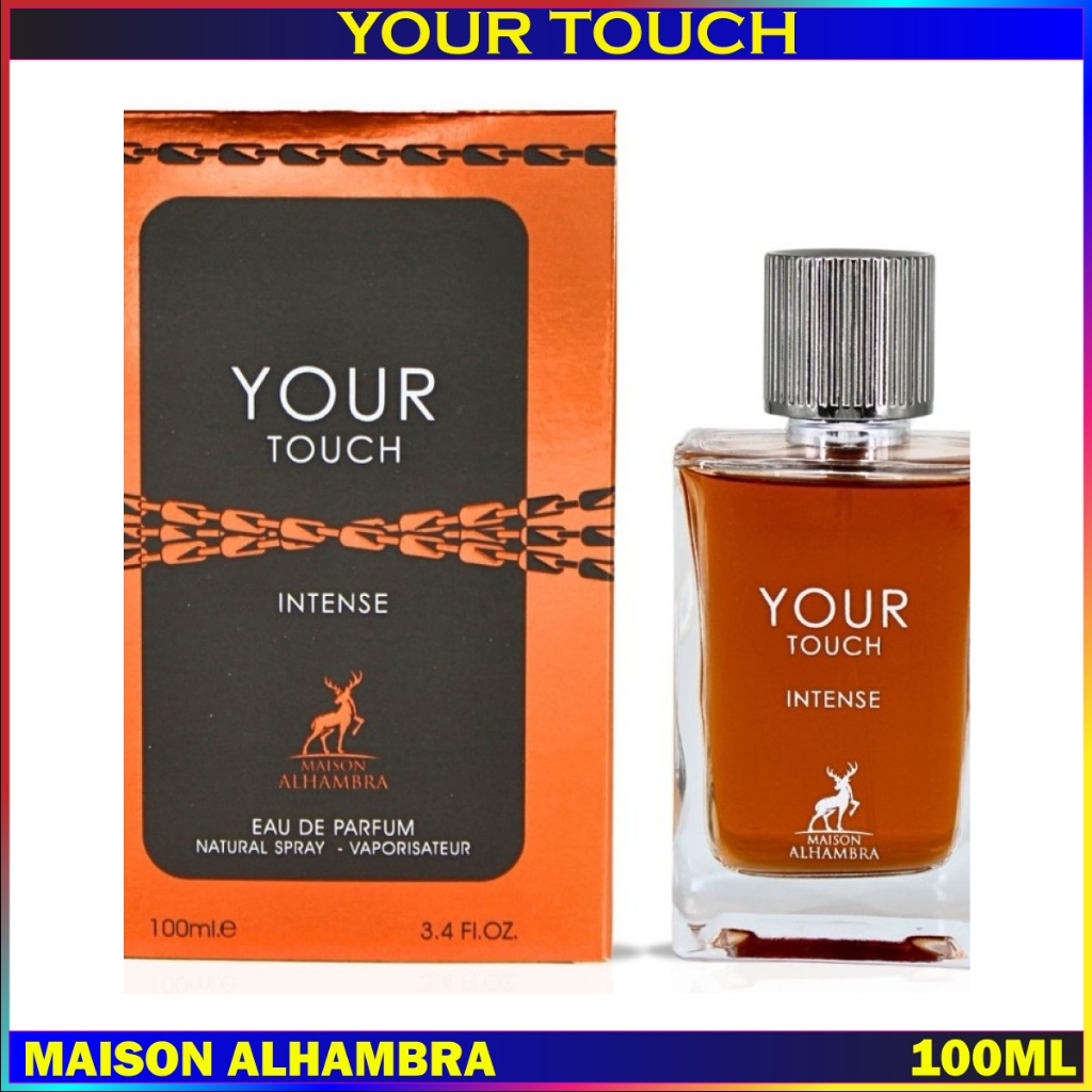 YOUR TOUCH INTENSE MEN EAU DE PERFUME SPRAY FOR MEN MAISON ALHAMBRA ...