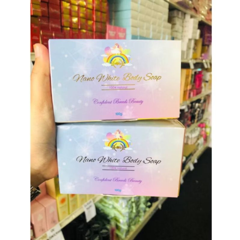 ORIGINAL VENDER NANO WHITE BODY SOAP ( READY STOCK ) | Shopee Malaysia