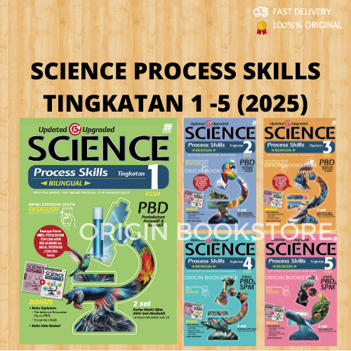 [OG] Science Process Skills KSSM TINGKATAN 1, 2, 3, 4 & 5 (2025 ...