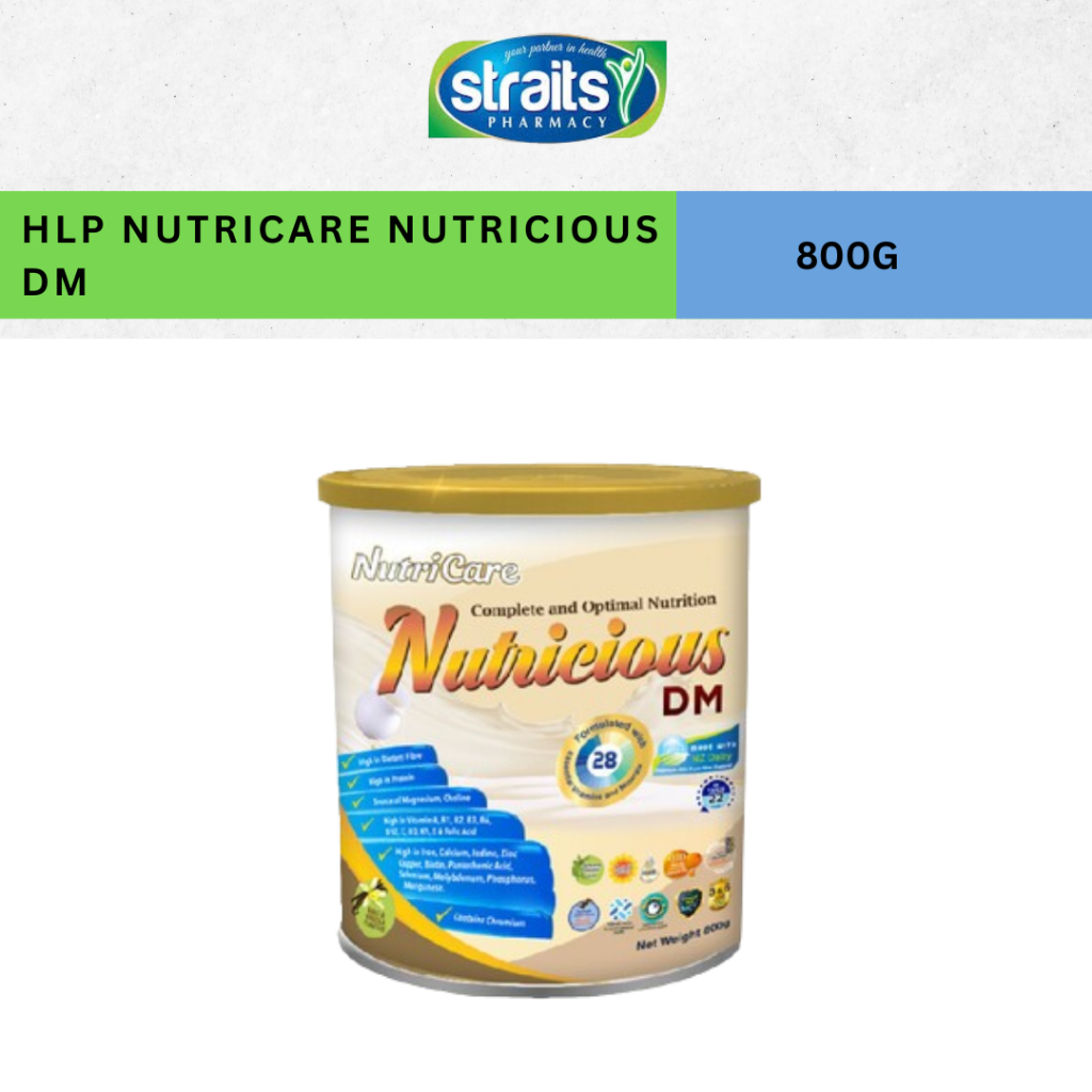 HLP NUTRICARE NUTRICIOUS DM 800G | Shopee Malaysia