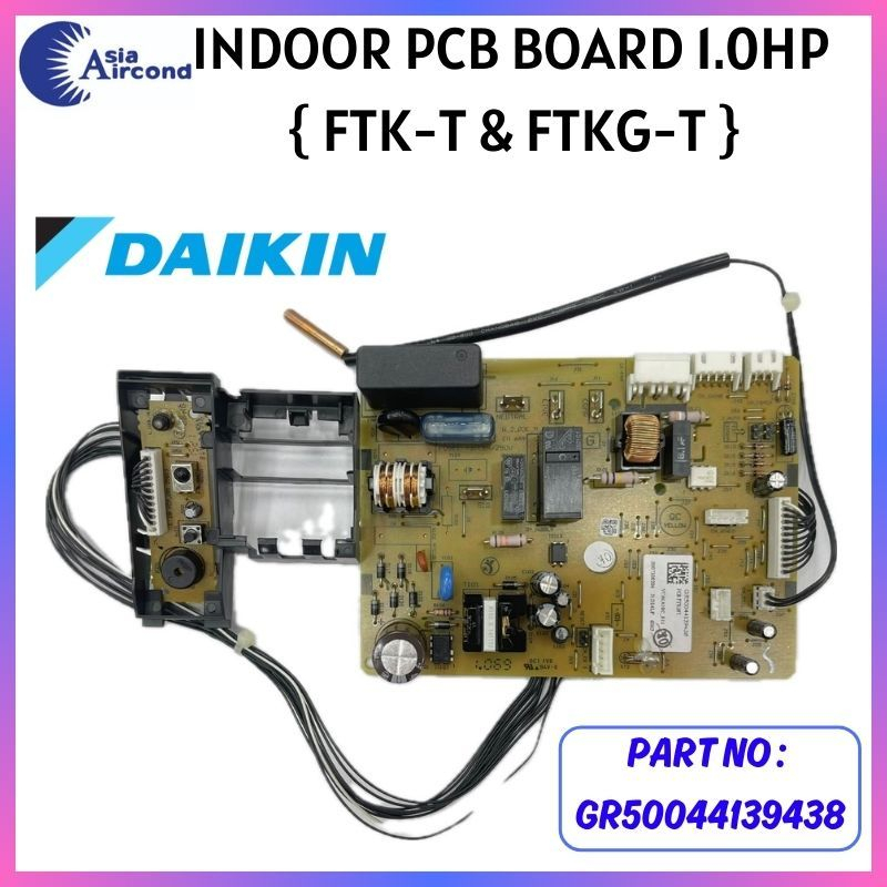 DAIKIN 1.0HP INDOOR PCB BOARD { FTK-T & FTKG-T } (GR50044139438 ...